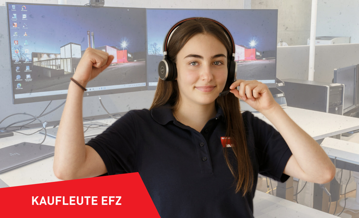 Kaufleute EFZ - MAX HAURI AG - Elektroartikel und elektrotechnische Bauteile